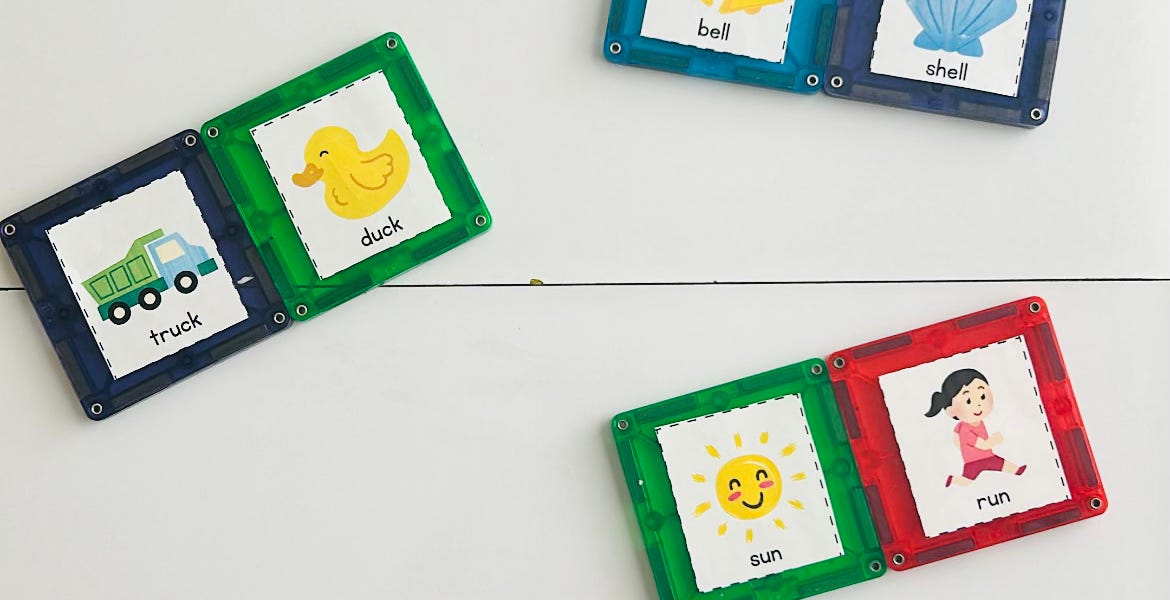 Create Your Own Rhyming Words Puzzle with This FREE Printable!