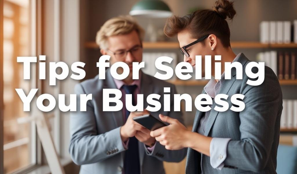 Tips for Selling your Business - by Edward Sklar