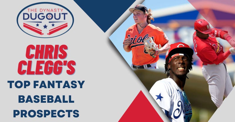 Chris Clegg's Top Prospects For Fantasy Baseball