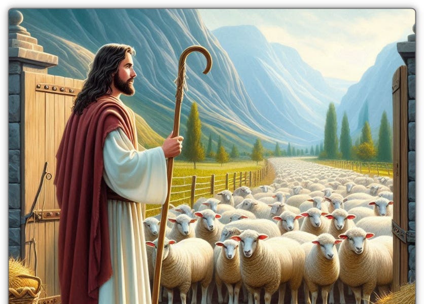 John 10 (Verses 7-21) - by Rick Ayres - Rick’s Substack