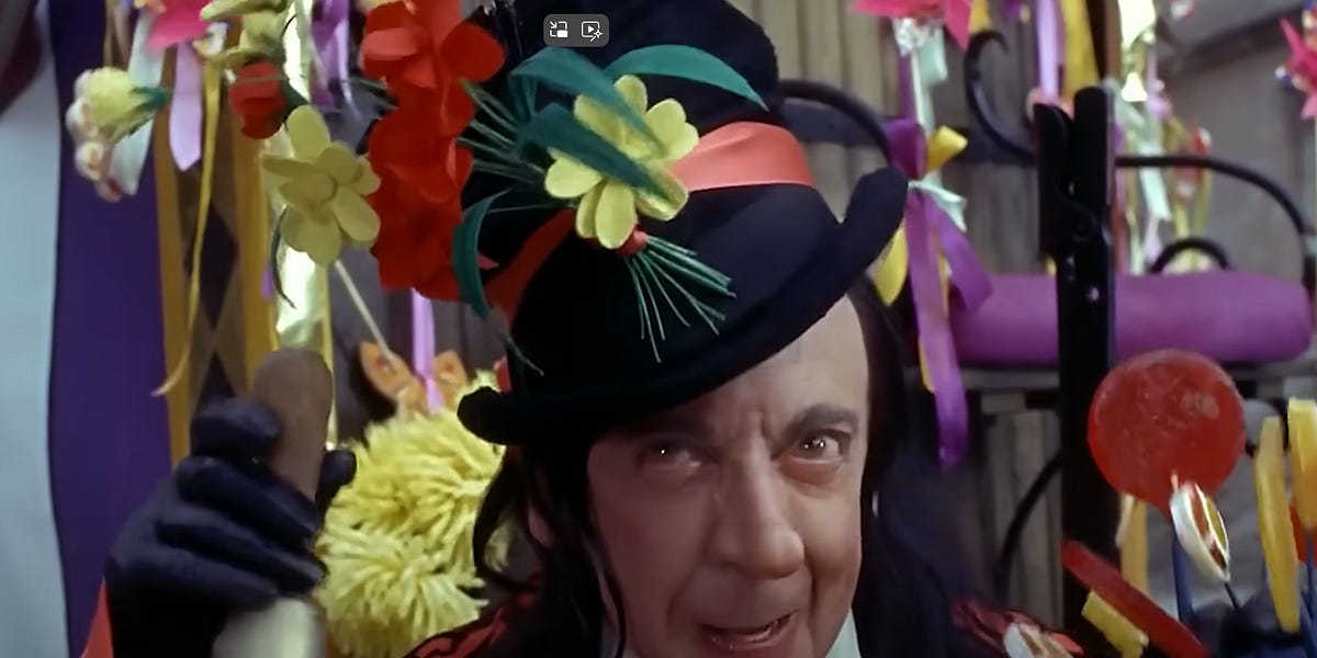 "I've Lots of Lovely Goodies For You! Lollipops!"