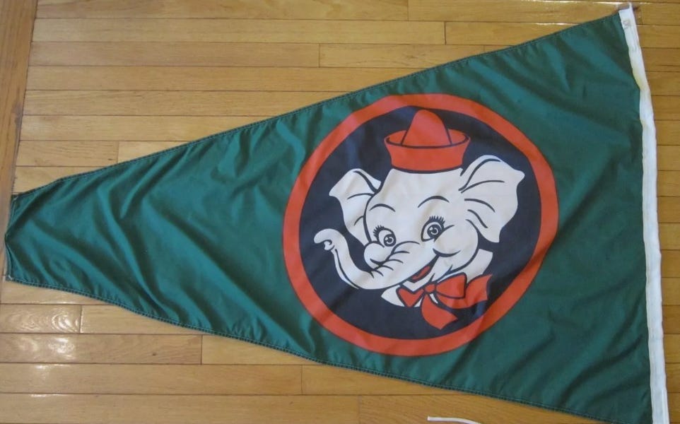 Elmer The Safety Elephant, 1969 - by Sue Harper