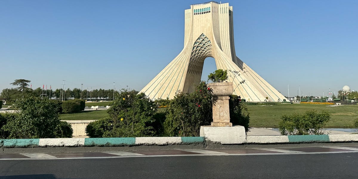 Contested Monument, Tehran - by Ole Bouman