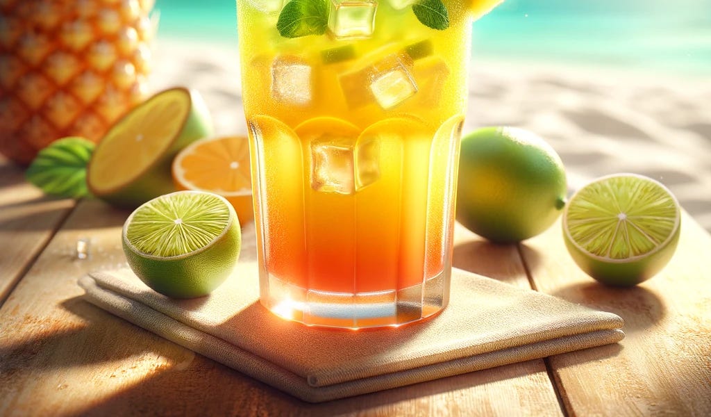 Recipe - Tropical Summer Bliss Mocktail