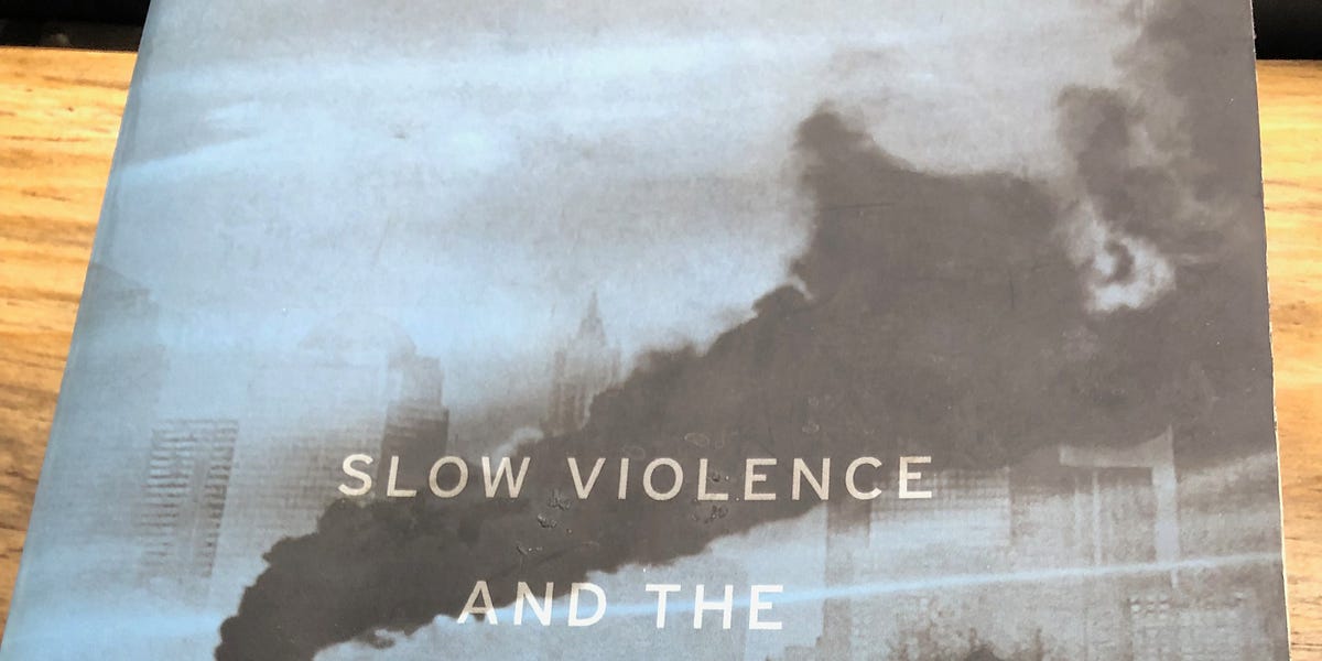 Slow violence shapes bodies and souls of the poor (pt. 1)