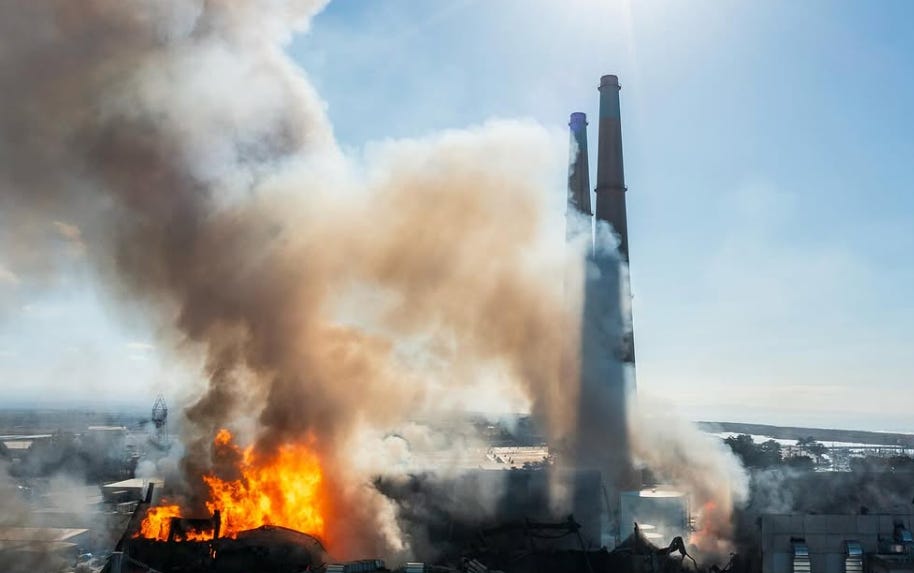Huge Moss Landing Battery Fire Still Burning