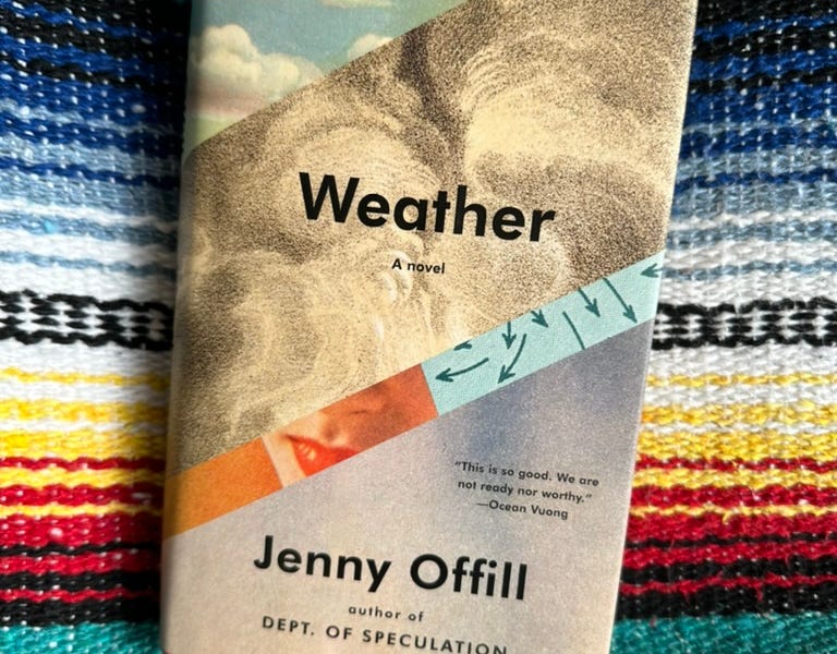 BOOK JOURNAL: Weather by Jenny Offill - by Cassie