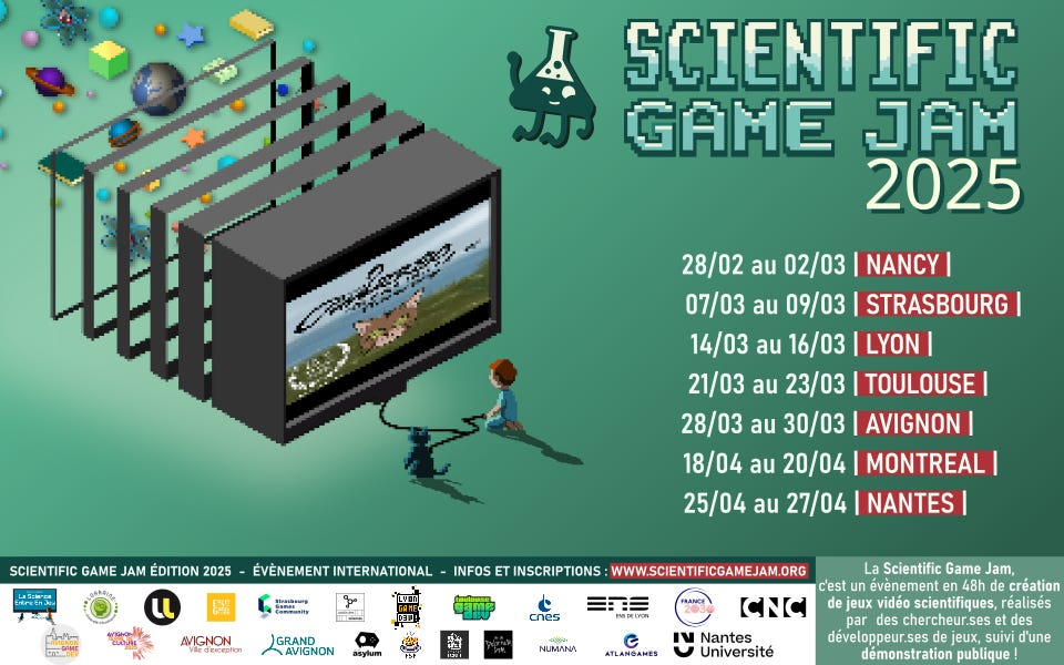 Scientific Game Jam 2025 - by Pol Grasland-Mongrain