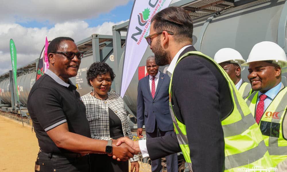 Chakwera Hails Beira-Malawi Railway Completion, First Cargo Train in 41 ...
