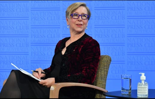 Jane Halton called for the COVID-19 vaccine mandate in May 2020