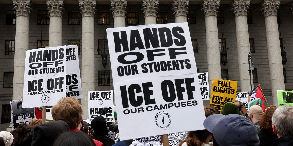 BREAKING: DHS Agents Descend on Columbia’s Campus – Again – to Serve ...