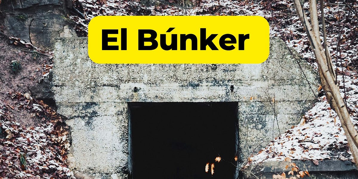 El búnker (X) - Pobre Millenial