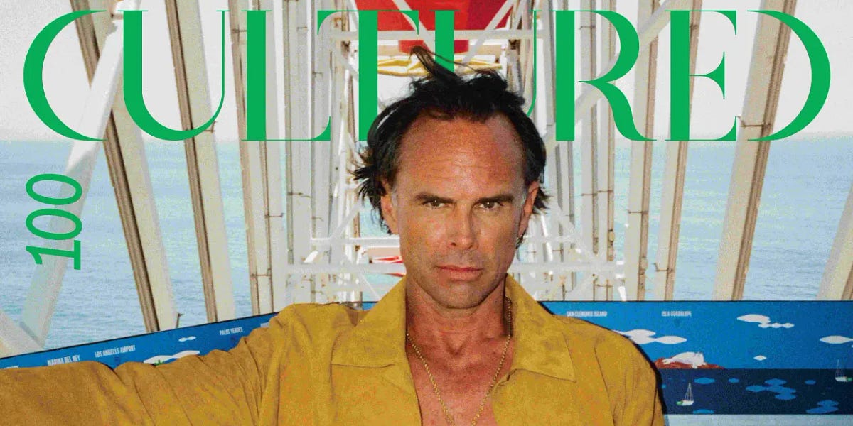 WALTON GOGGINS BARES (ALMOST) ALL IN TINY YELLOW SPEEDO FOR CULTURED ...