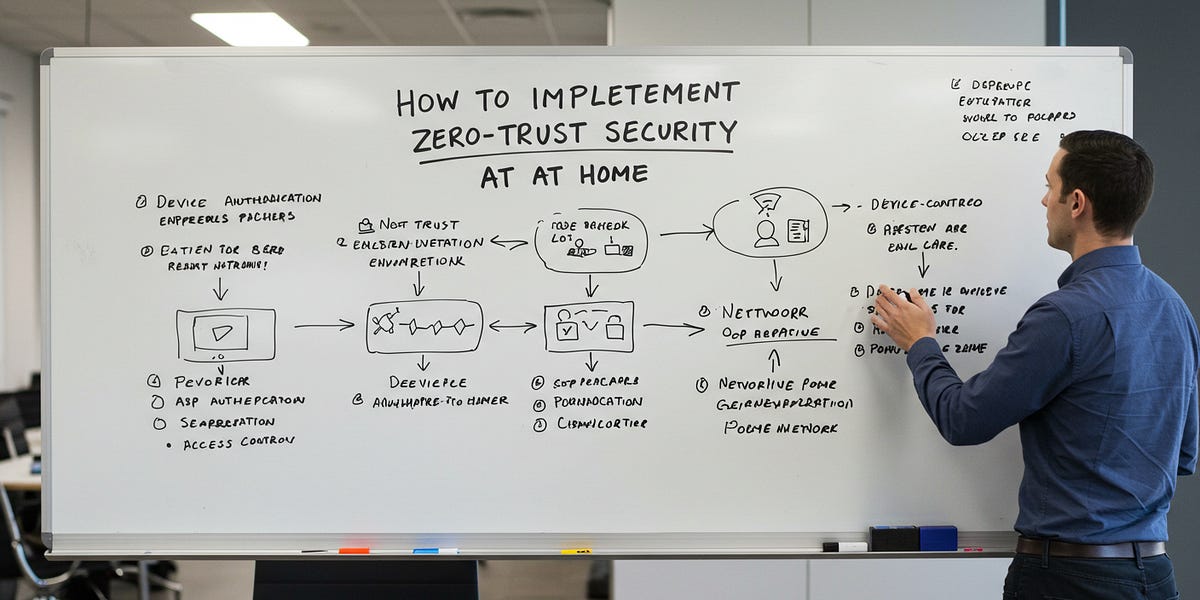 How to Implement Zero-Trust Security at Home: A Step-by-Step Guide