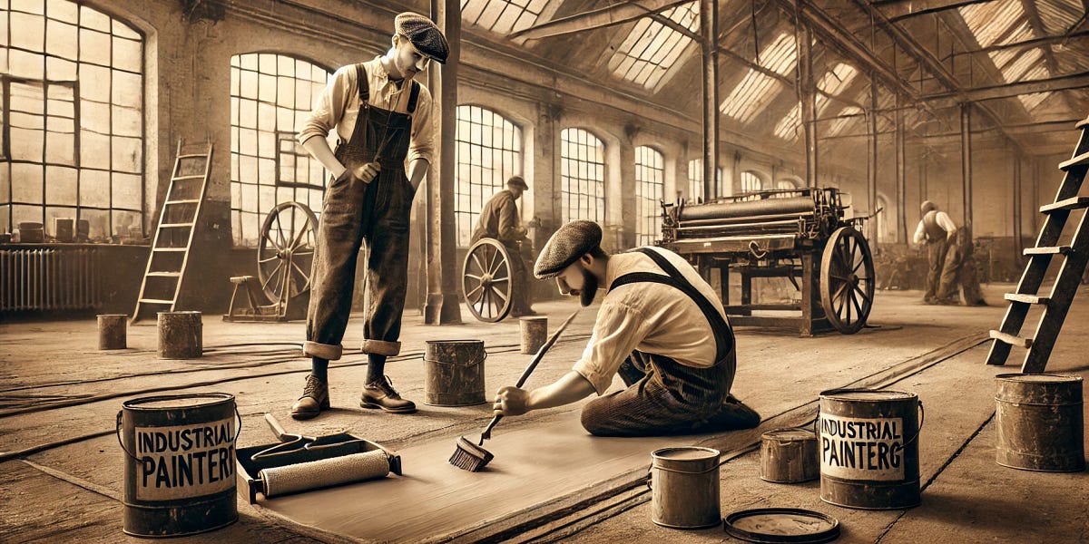 Getting Painted Into Corners - by William Lutz