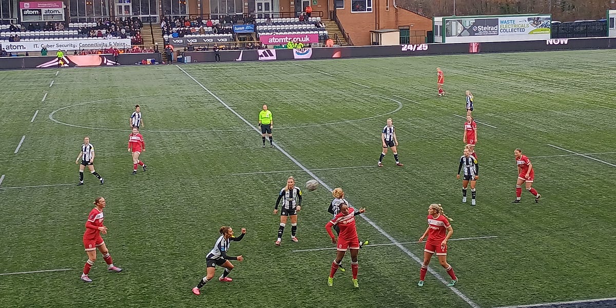 NUWFC v Middlesbrough FC Women