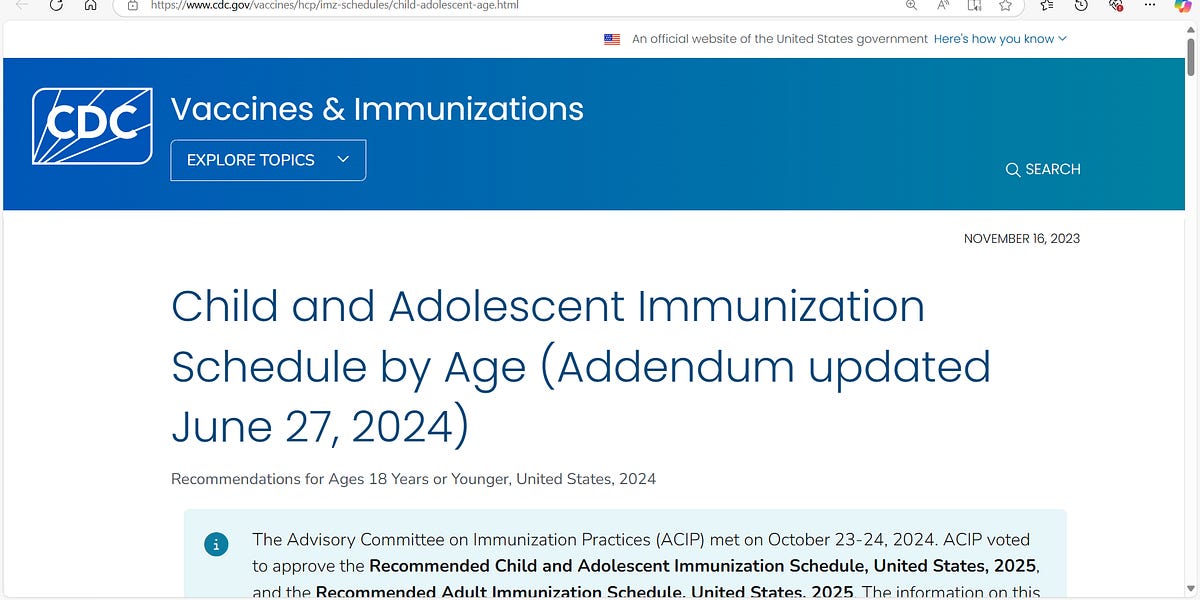 CDC's shocking vaccine and immunization schedule, over 70 vaccines for ...