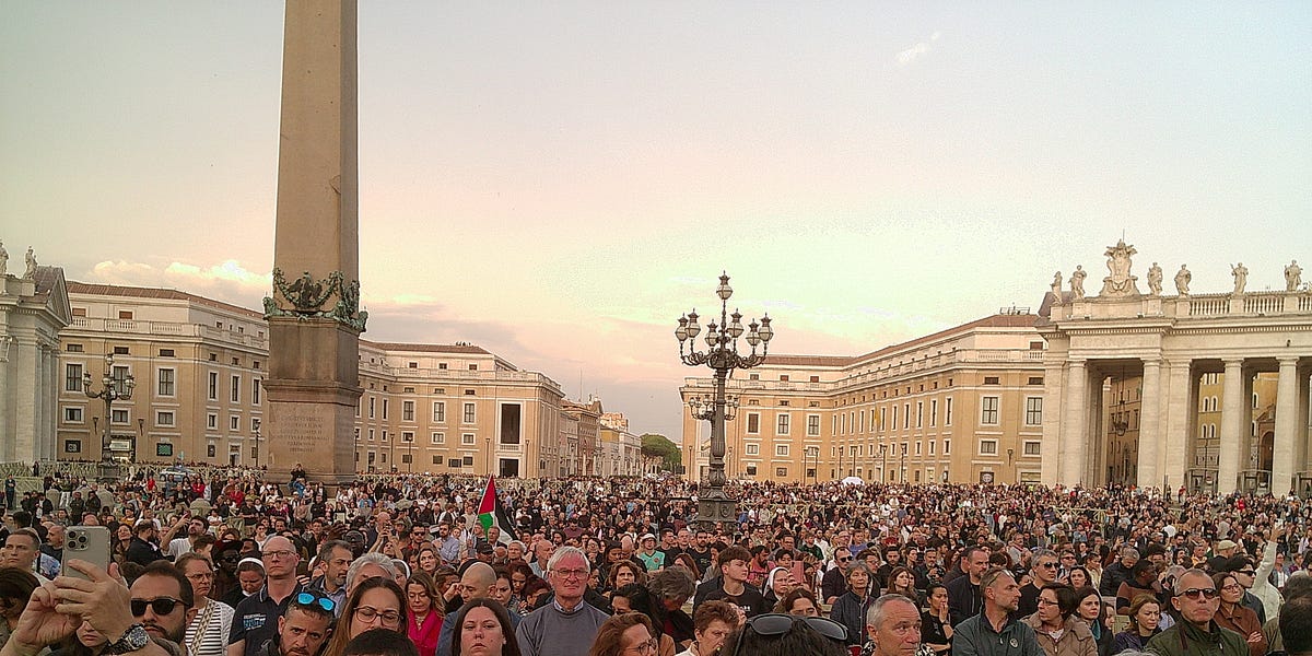 Comments - Public Grief in Vatican City - by Joe Perticone