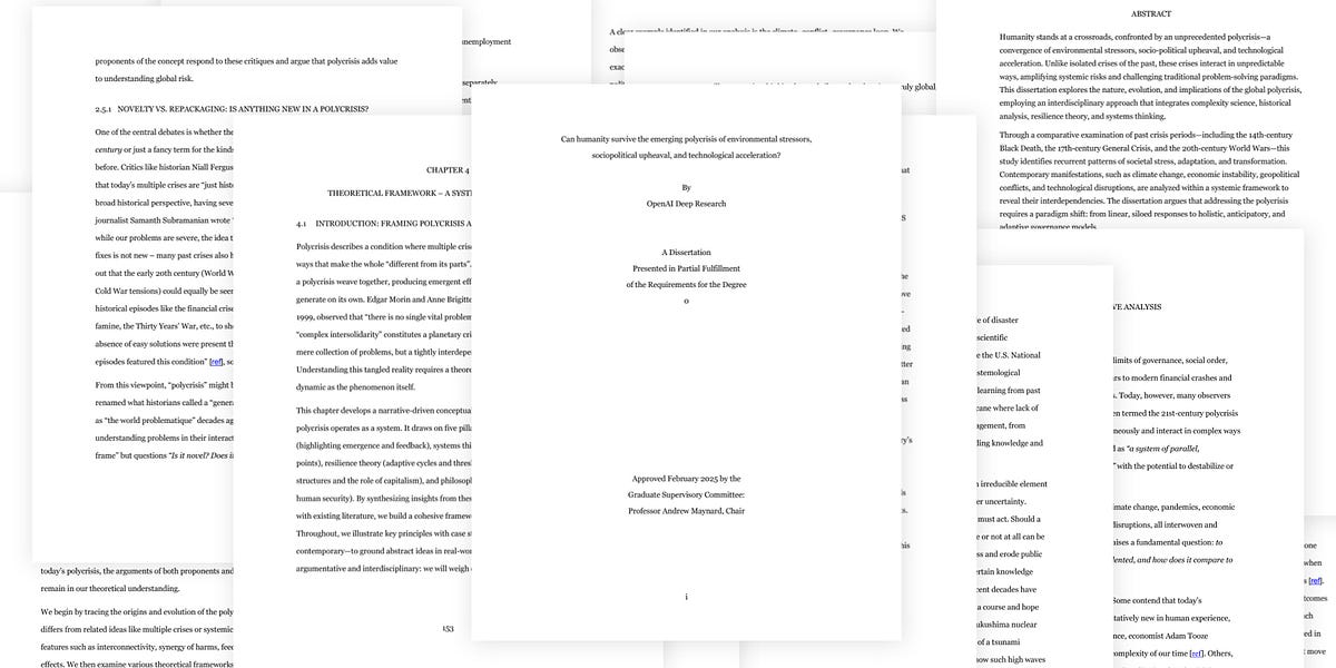 Can AI write your PhD dissertation for you?