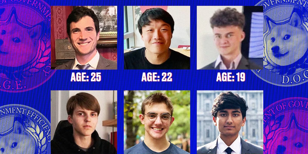Unmarked: Musk’s Secret DOGE Goon Squad—Who Are All Under 26
