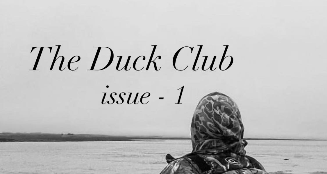 The Duck Club - Issue 1 - by dukszn - The Duck Club