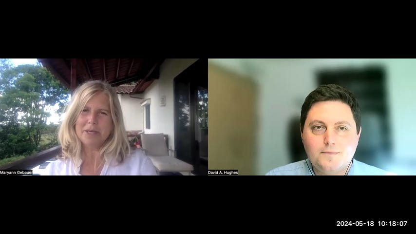 Interview with Maryann Gebauer, May 18, 2024