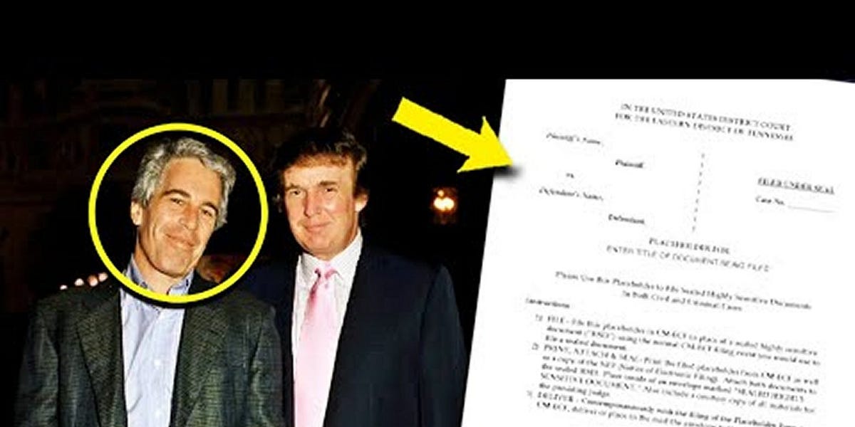 Pedophile Psyop Donald Trump Outed By Pedophile Epstein's New Unsealed ...