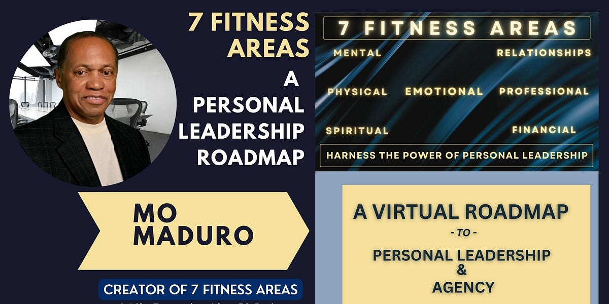 7 Fitness Areas Roadmap to Personal Leadership and Agency
