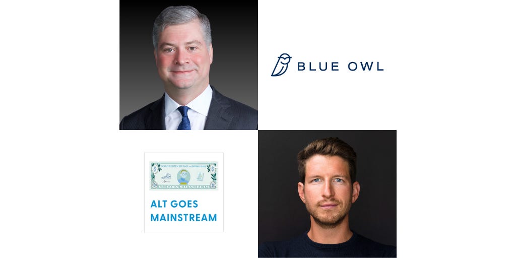 🎙Blue Owl GP Strategic Capital's Sean Ward - transforming GP stakes ...