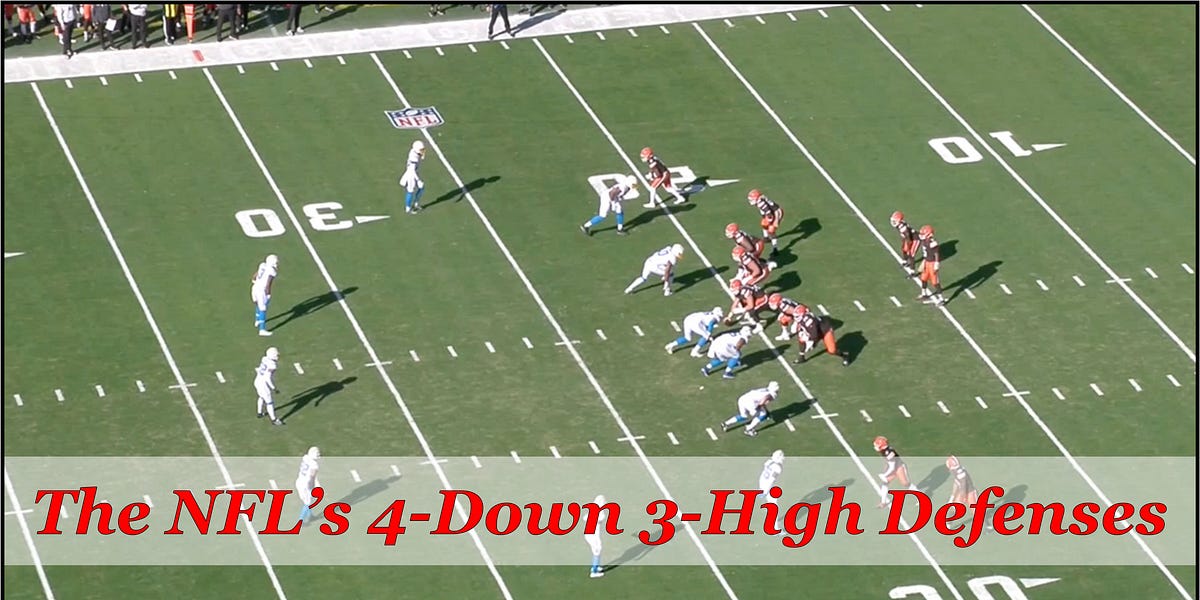 The NFL's Four-Down Three-High Defenses - MatchQuarters