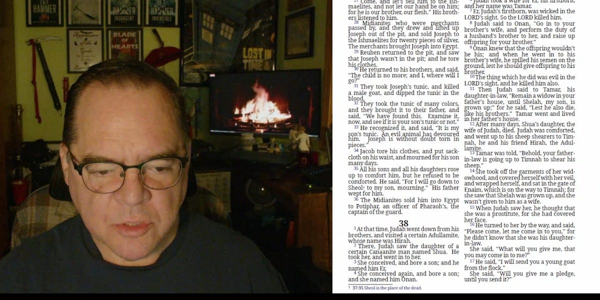 Genesis Chapter 38 - by Basil Sands - Stories & More