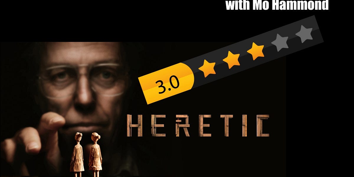 The Movie Scorecard - Heretic - by Mo Hammond - Film Yap