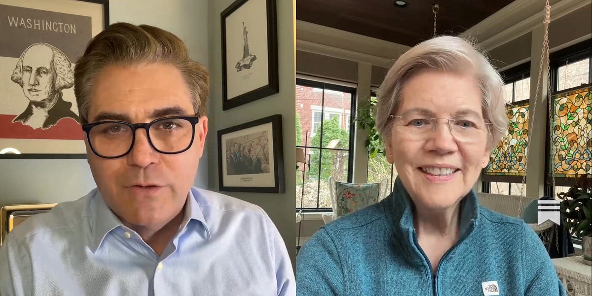 Senator Elizabeth Warren launches Senate Banking Dems on Substack, calls for SEC investigation ...