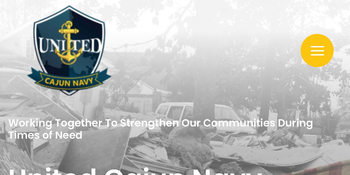 United Cajun Navy Files FOIA with FEMA for Rejected Applications for ...