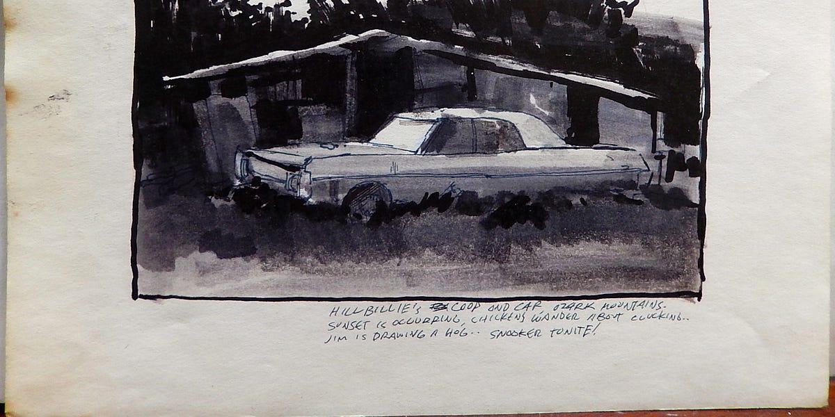 Unseen Art of Thomas Kinkade - by James Gurney - Paint Here