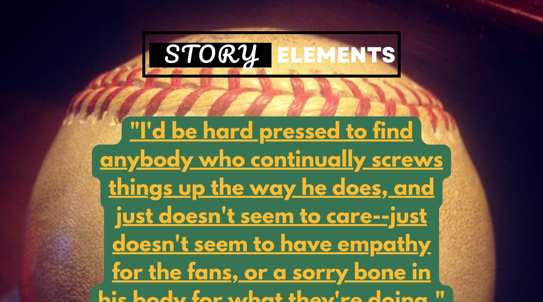 Story Elements #2: Larry Kamer