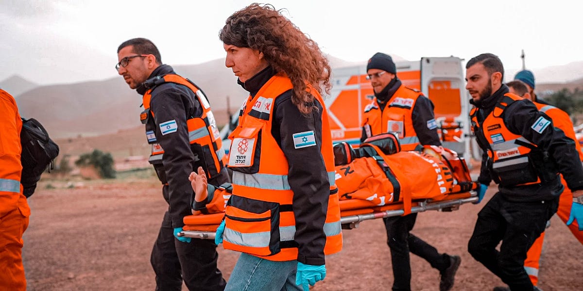 Why I Decided to Become an EMT in Israel - by Lübba Wintzer