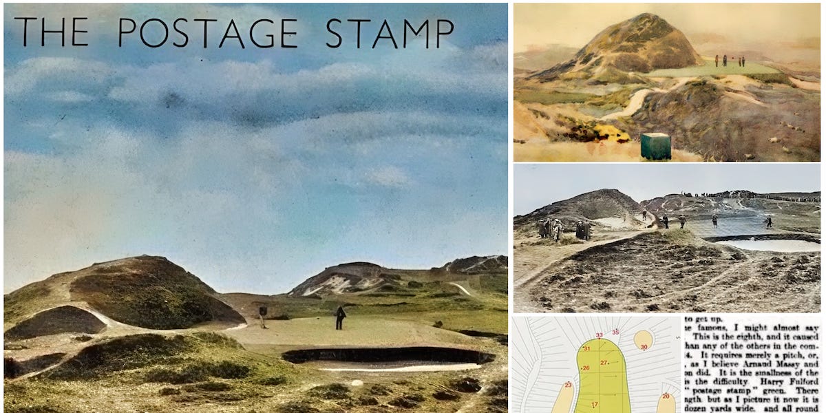 Postage Stamp Through The Years - by Geoff Shackelford