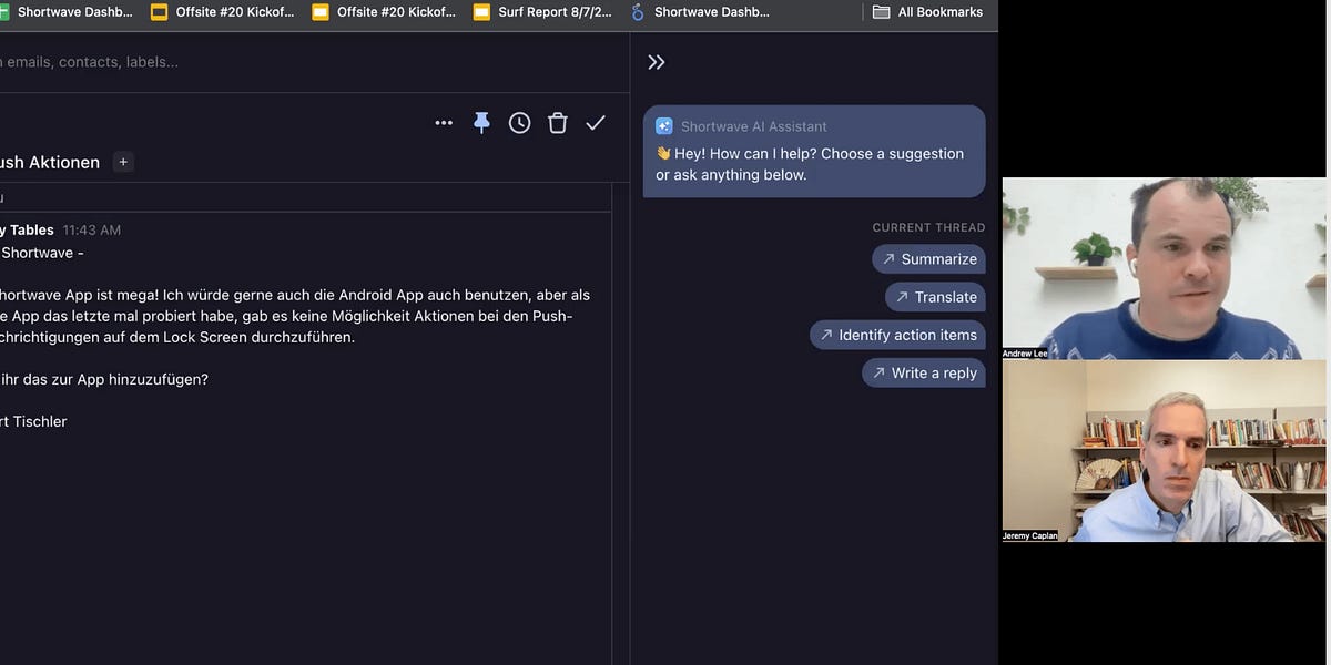 How Shortwave AI Helps with Email Efficiency