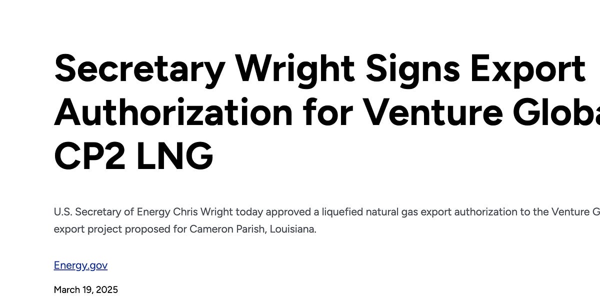 Another milestone for American energy: Chris Wright approves Venture ...