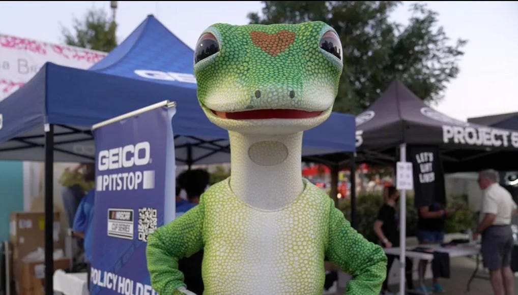The GEICO Gecko Has Become A Dreary Daily Reminder That We're All Going ...