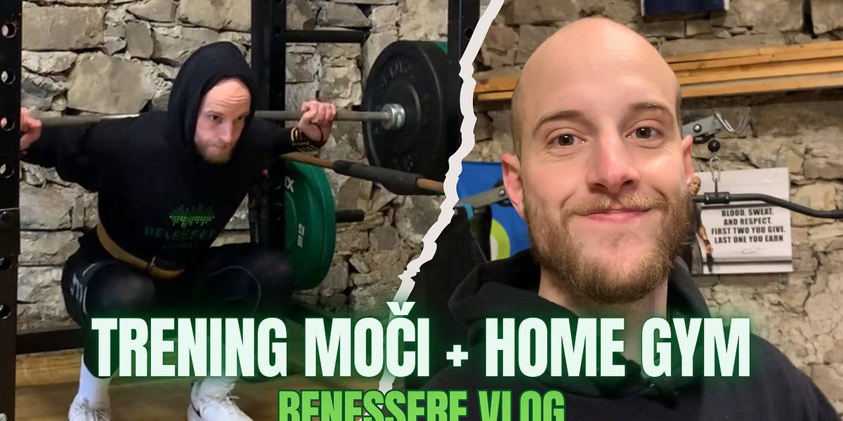 Moja fitnes rutina: Trening moči, home gym ter kombiniranje moči in ...