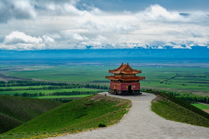 Four ripples in the river of Xinjiang history