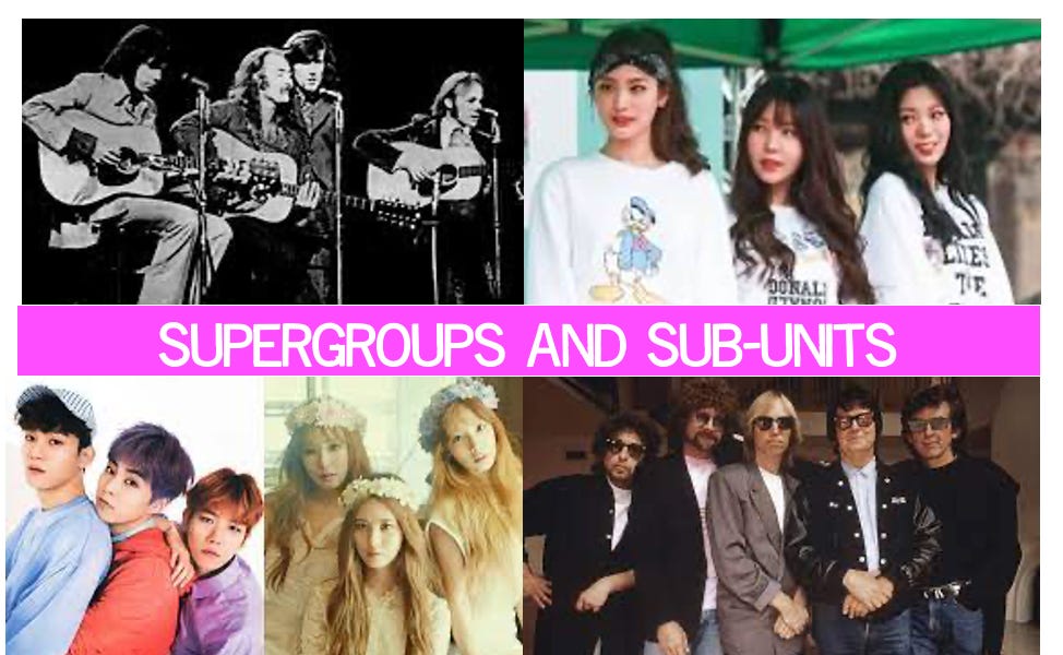 A Brief History of K-POP: sub-units