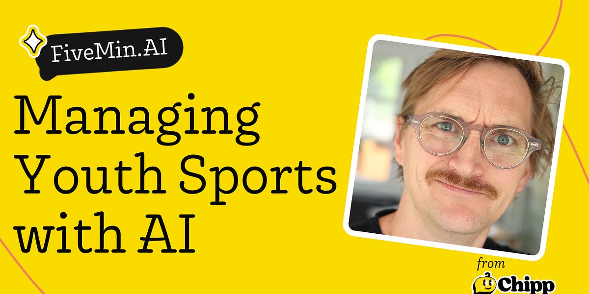 Using AI to Simplify Youth Sports: Meet the Soccer Assistant