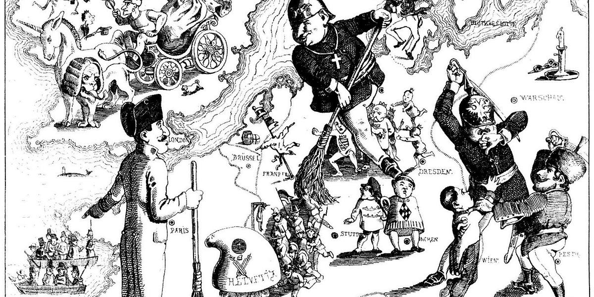 Commemorating 1848, German President Lies (by Omission), thus ...