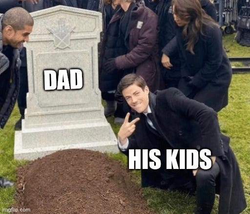 On my dead dad - by Cath - Parenthetical Stories