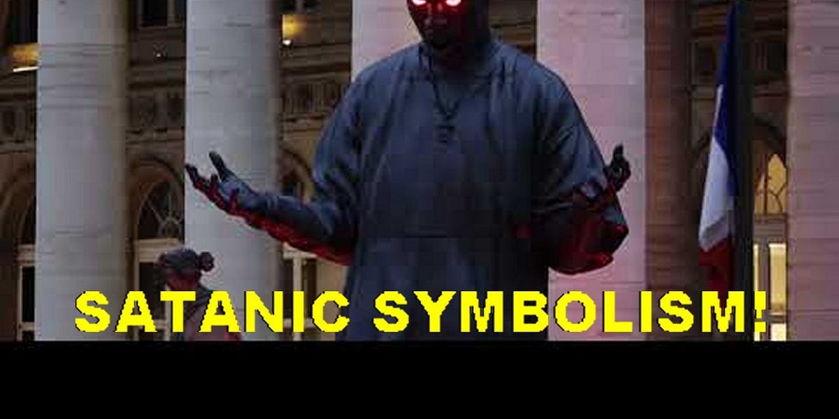 United States Of Babylon! A 33 Foot Tall Statue Of Demonic Possession ...