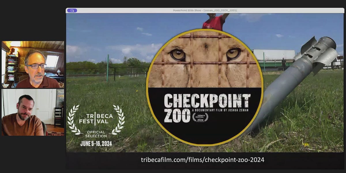 A Potent Film, Checkpoint Zoo, Provides an Animal's Eye-View of an ...