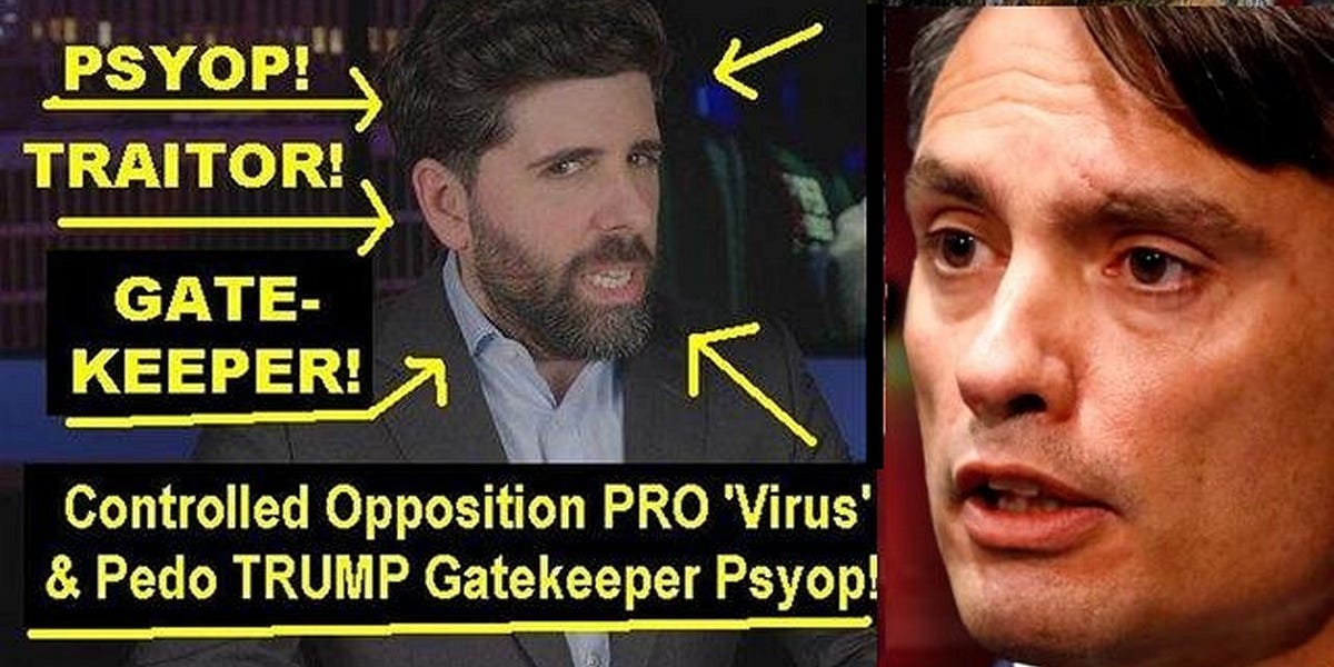Controlled Opp PRO 'Virus' & Pedo TRUMP Gatekeeper Psyop 'The People's Voice' in Plain Sight!